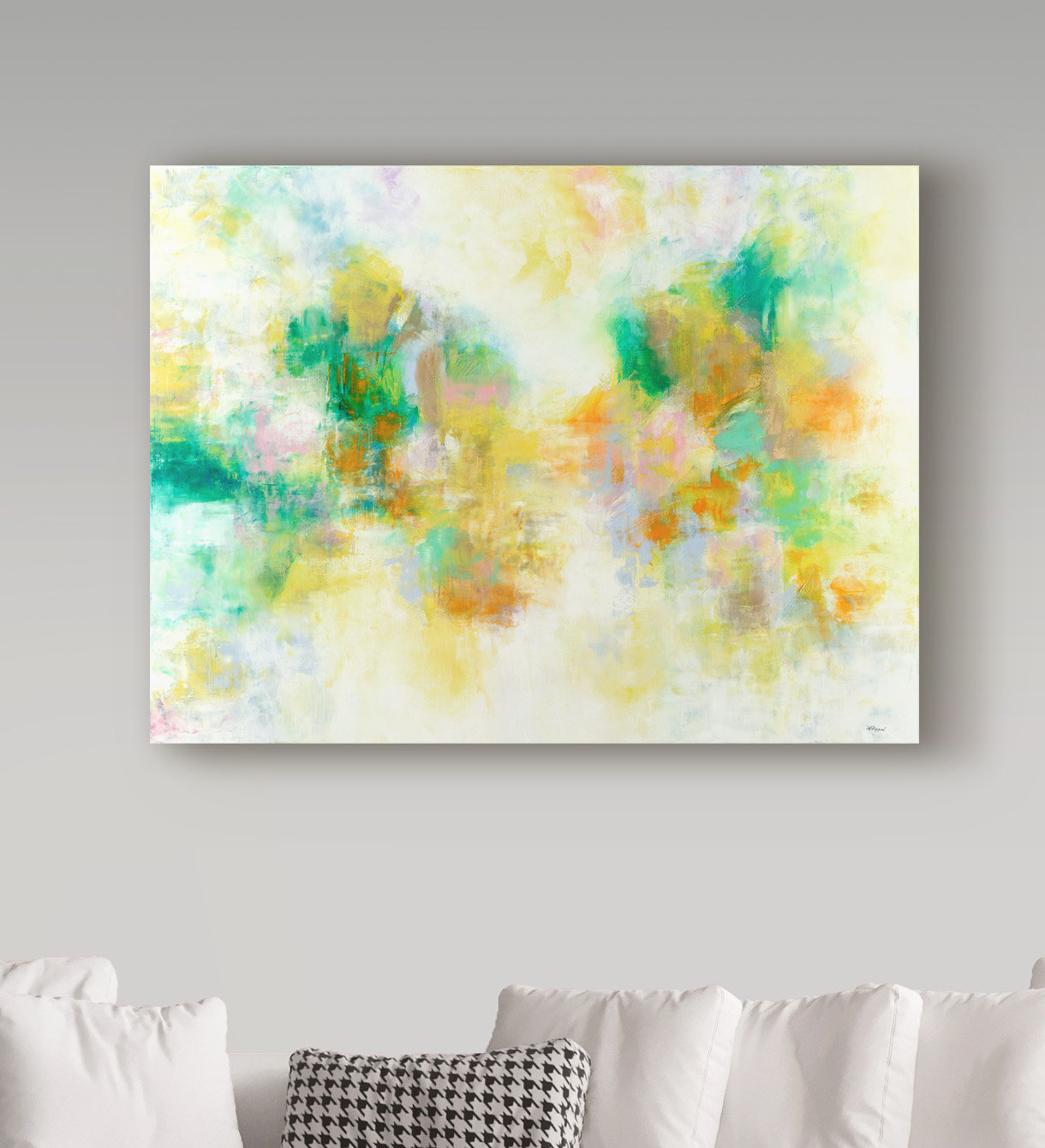 Wrought Studio Sabio 'Two Paths Become One' Acrylic Painting Print on ...