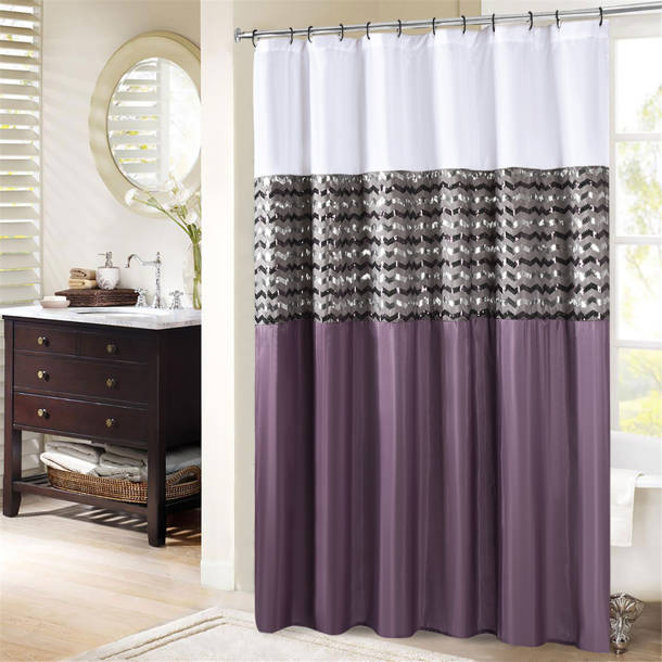 World Menagerie Miroir Single Shower Curtain & Reviews | Wayfair