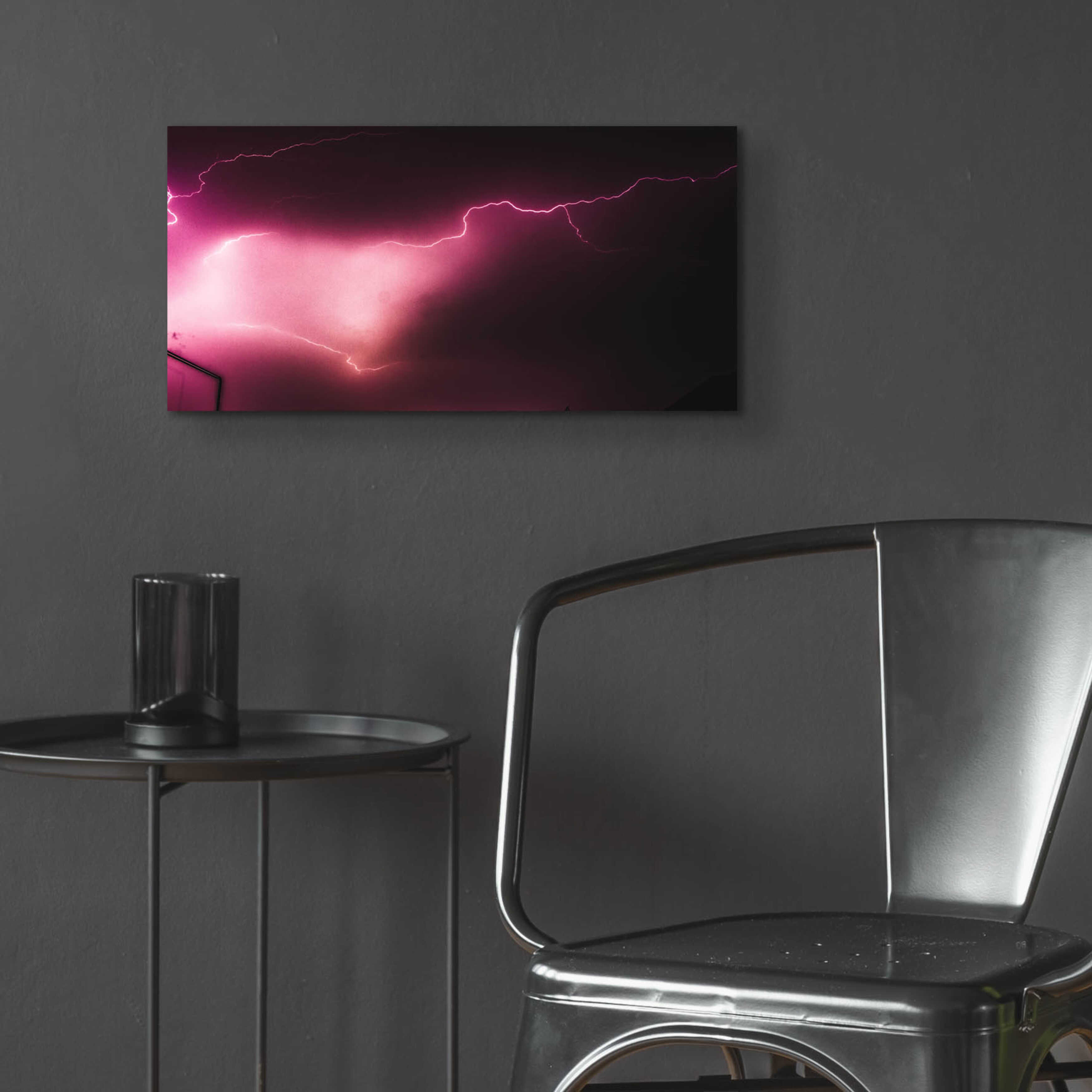 Latitude Run® Orchid Lightning' by Unknown Artist, Acrylic Glass Wall ...