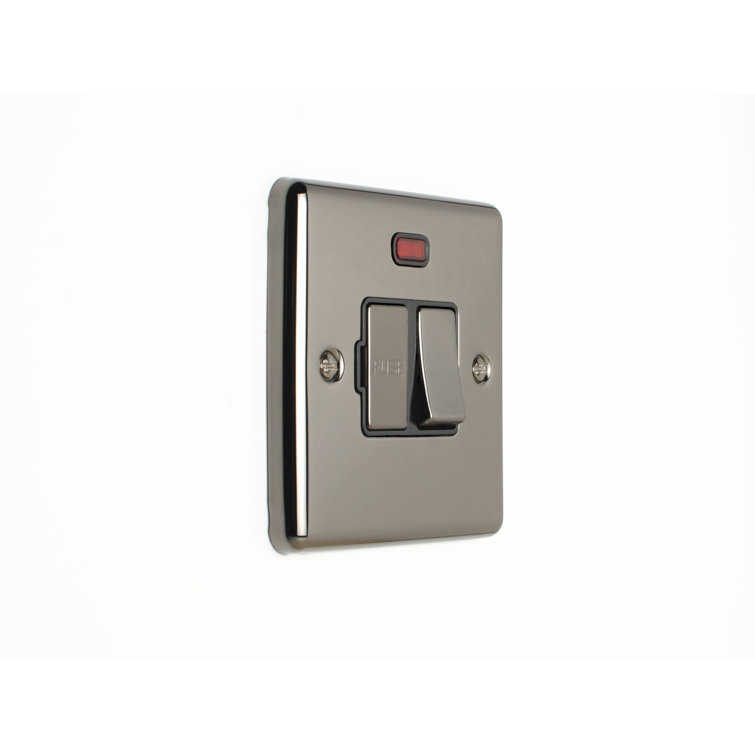 Eurolite Fuse Spur with Neon Enhance Range Black Trim Wall Mounted ...