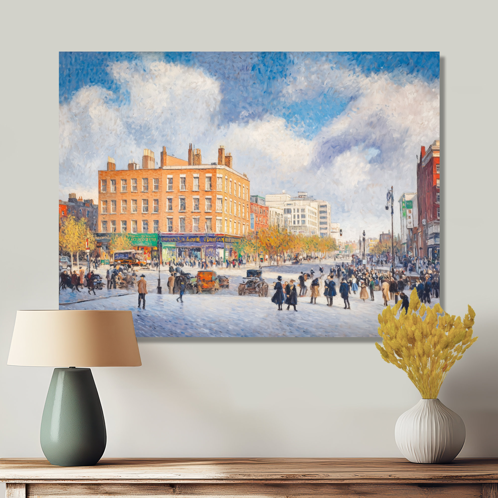 Ophelia & Co. Dublin Fair City I - Cityscapes Metal Wall Art, Dublin ...