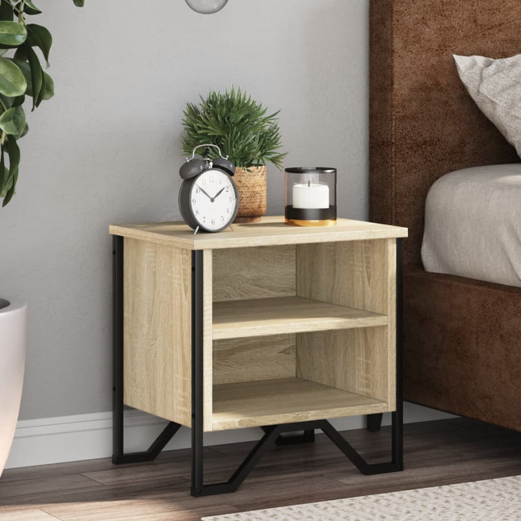 Borough Wharf Bedside tables:wood: 40 x 30 x 40cm | Wayfair.co.uk