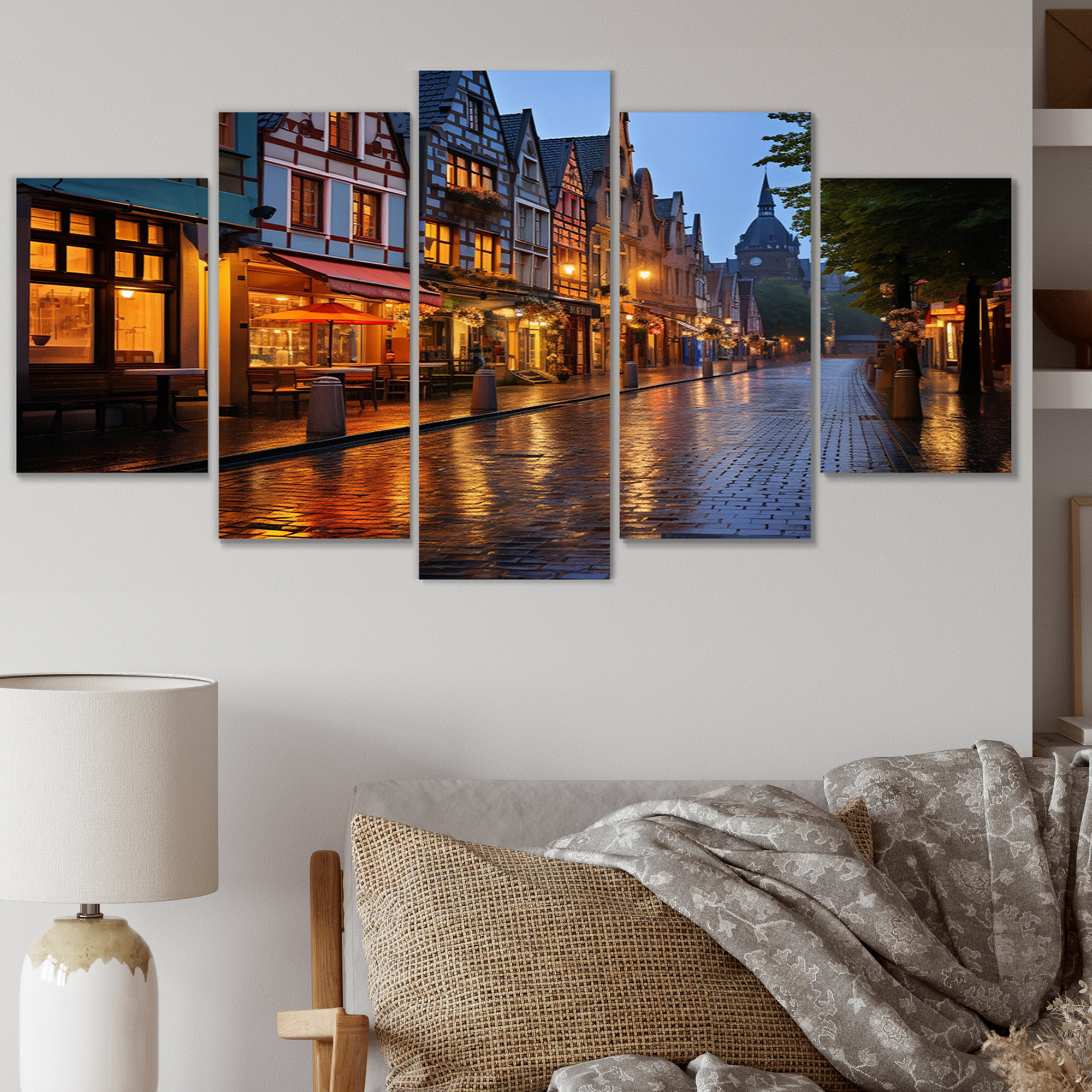 Design Art Germany Dresden Baroque City II - Germany Metal Wall Decor ...
