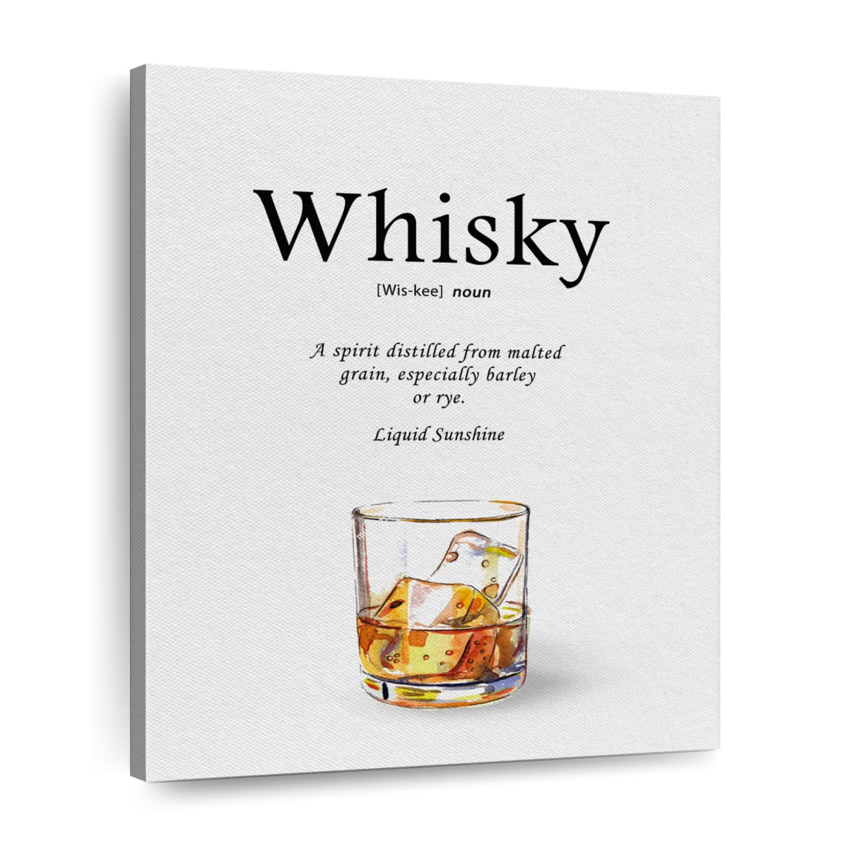 Trinx Whiskey Definition Canvas Print - Wayfair Canada