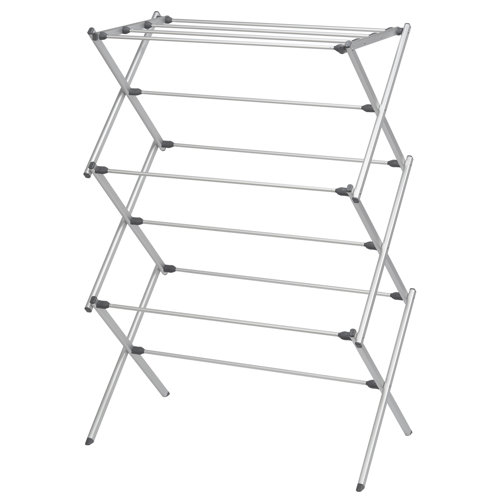 Rebrilliant Metal Foldable Accordion Drying Rack & Reviews | Wayfair