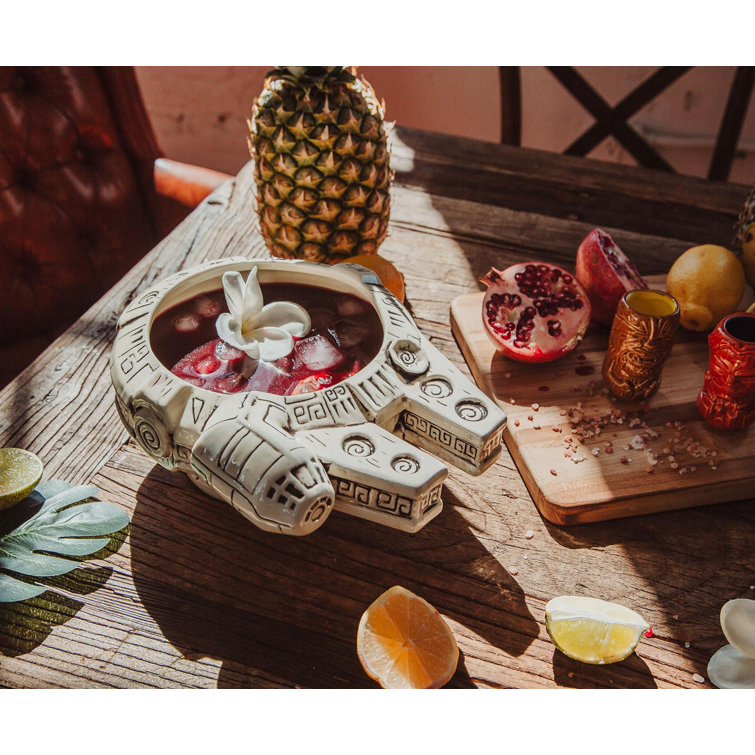 Bungalow Rose Mayzi Star Wars Millennium Falcon Punch Bowl Set With ...