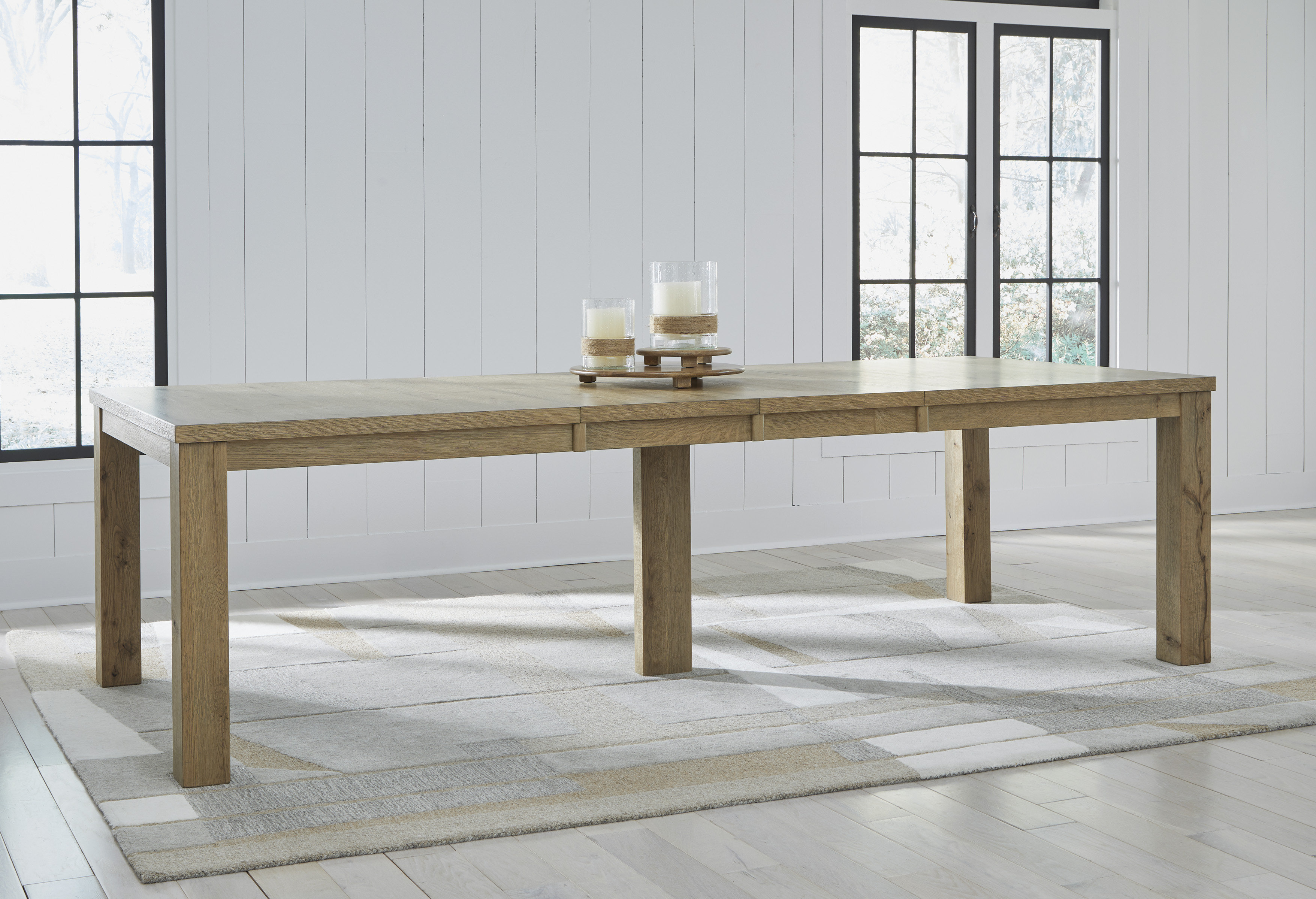 Signature Design by Ashley Galliden Extendable Dining Table & Reviews ...