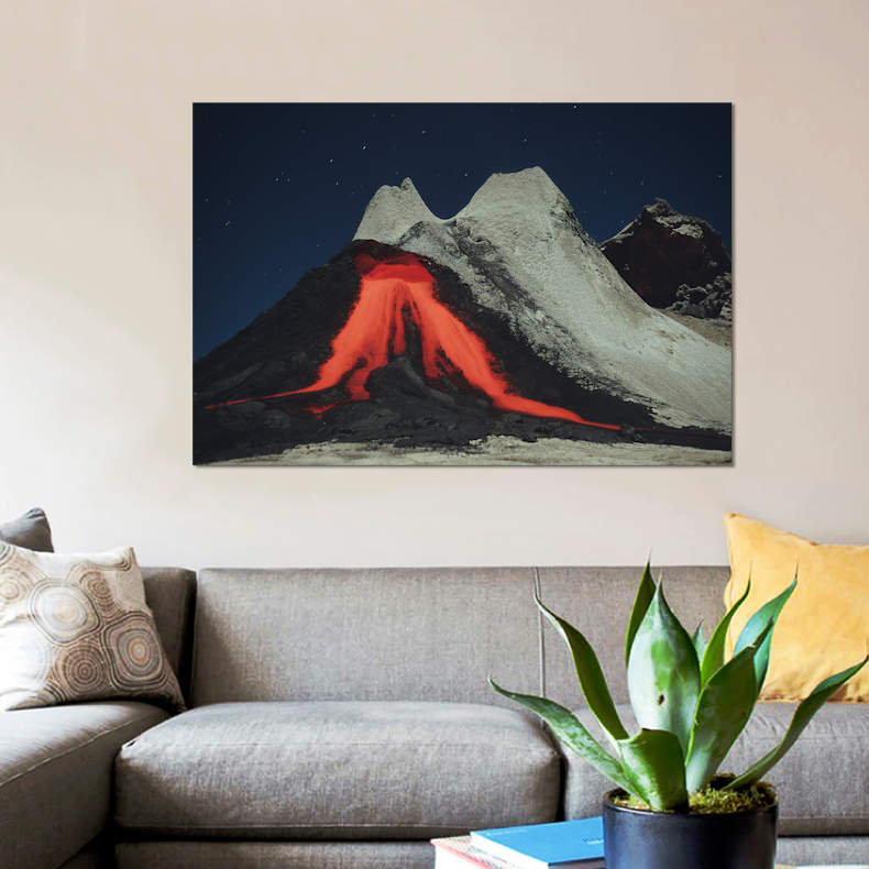East Urban Home 'Eruption of Natrocarbonatite Lava Flows from Hornito ...