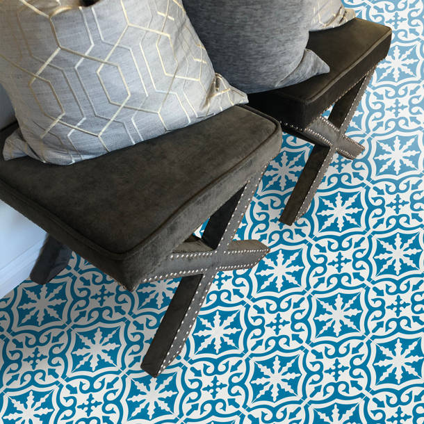 Moroccan Mosaic Tile House Temara 8" x 8" Cement Patterned Wall & Floor ...