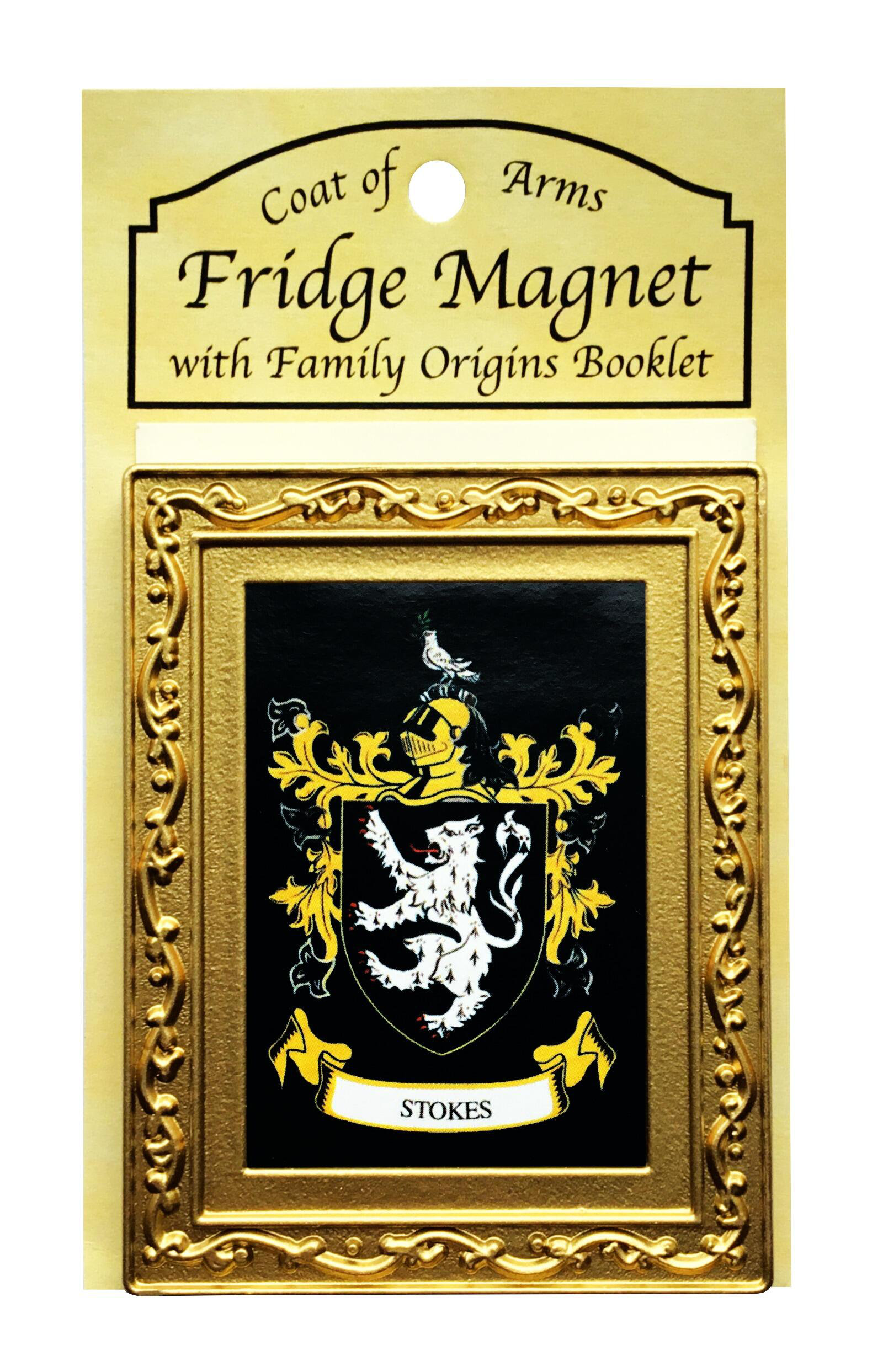Happy Larry Coat of Arms Magnet - Stokes | Wayfair.co.uk