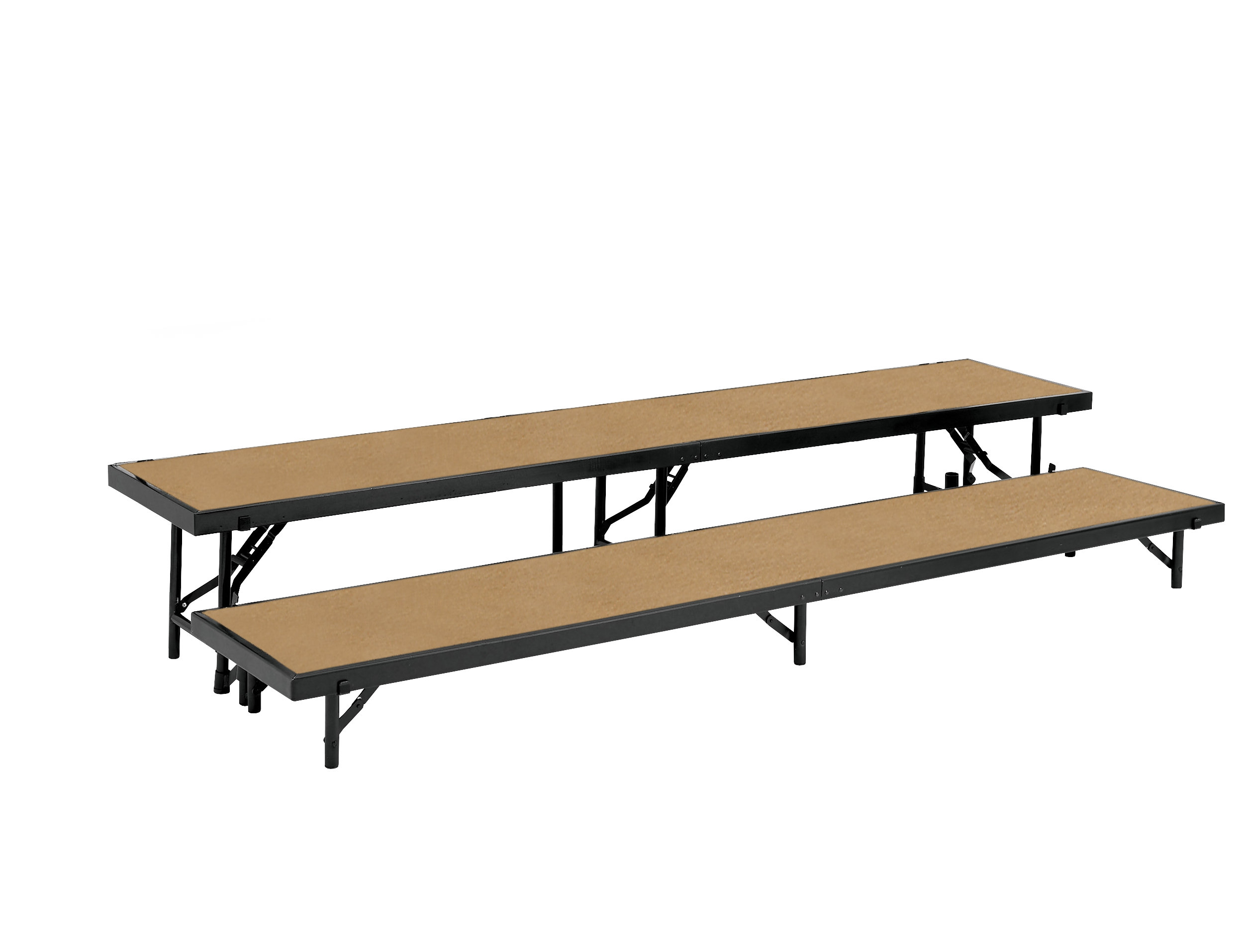National Public Seating Straight Choral Hardboard Stage Package ...