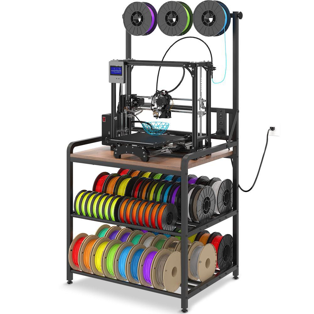 xinchentong 3D Printer Filament Storage Rack – Filament Organizer For ...
