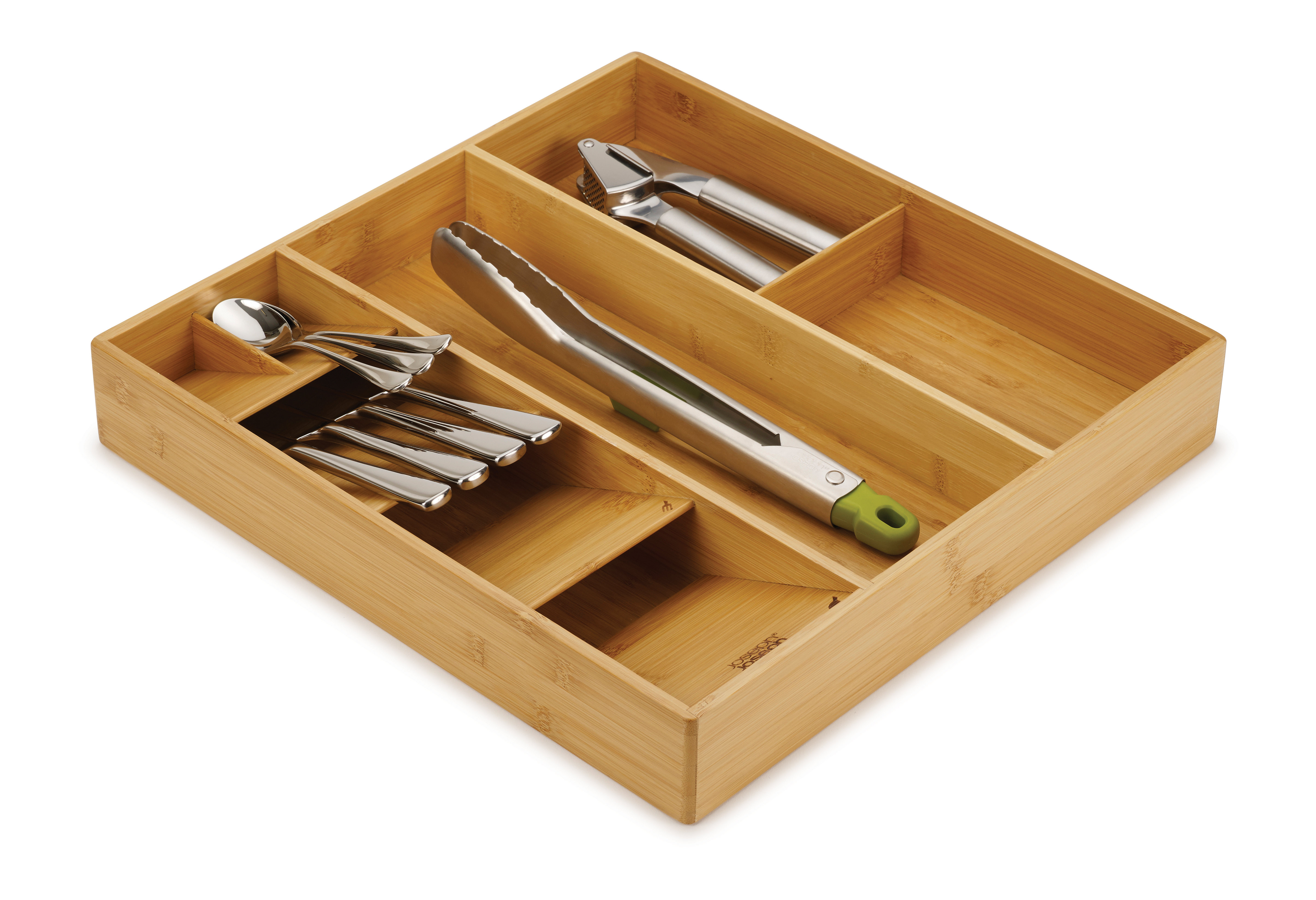Joseph Joseph DrawerStore Bamboo Cutlery, Utensil & Gadget Organizer ...
