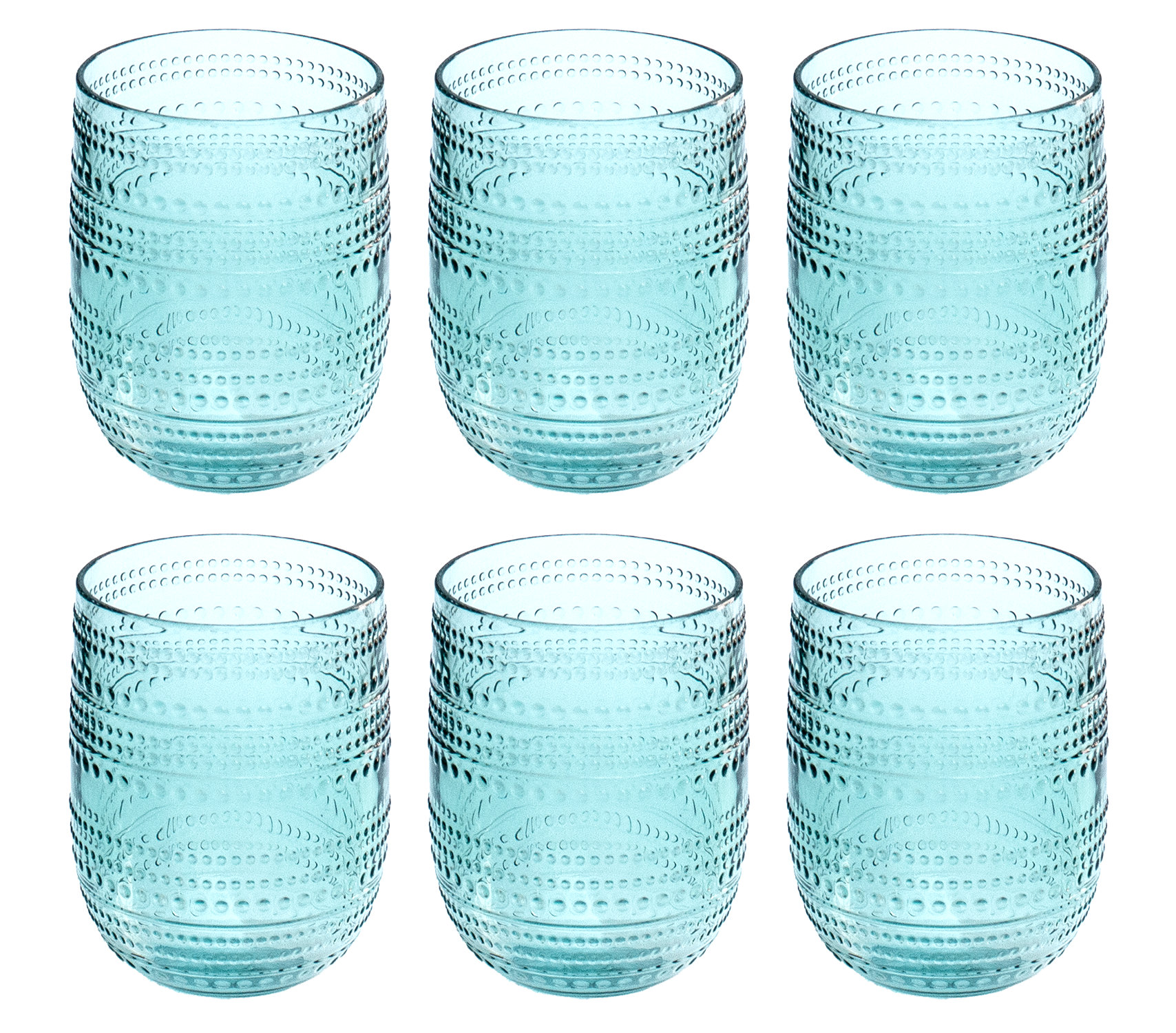 Dakota Fields Coridon 6 - Piece 15oz. Acrylic Drinking Glass Glassware ...