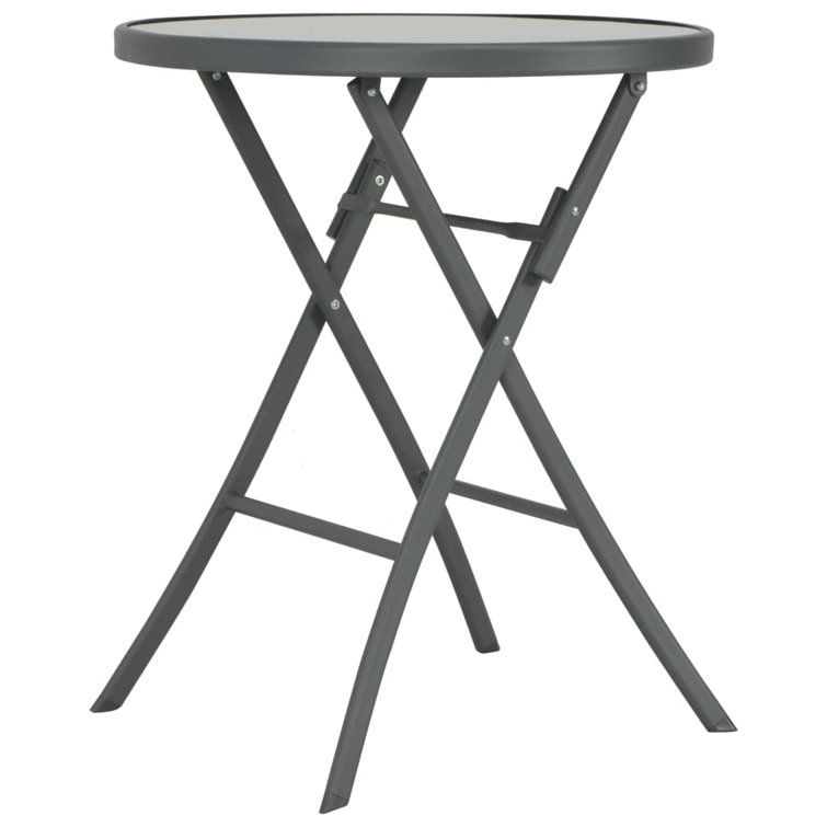 Latitude Run Lewis-Dean Round 60Cm L Outdoor Bistro Table | Wayfair.co.uk