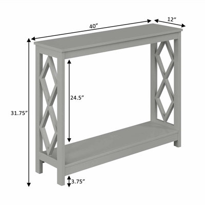 Ebern Designs Dimson 40" Console Table & Reviews | Wayfair