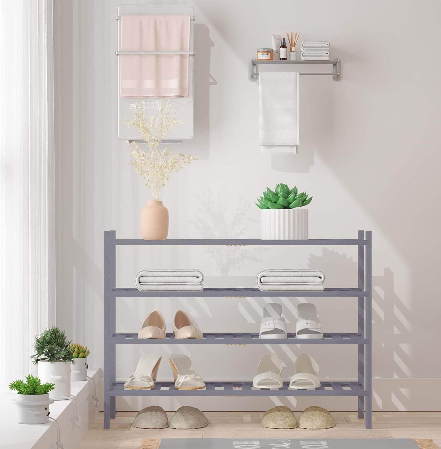 Ebern Designs 12 Pair Shoe Storage | Wayfair