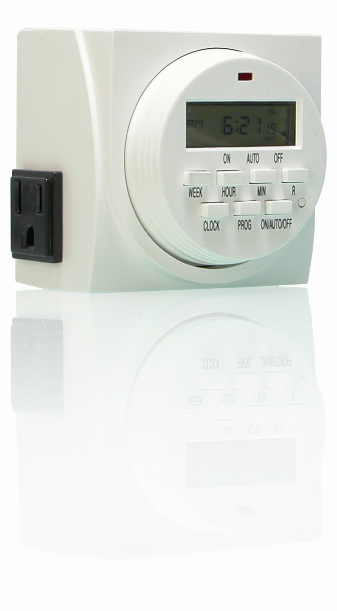Hydrofarm 7-Day Grounded Digital Programmable Timer | Wayfair