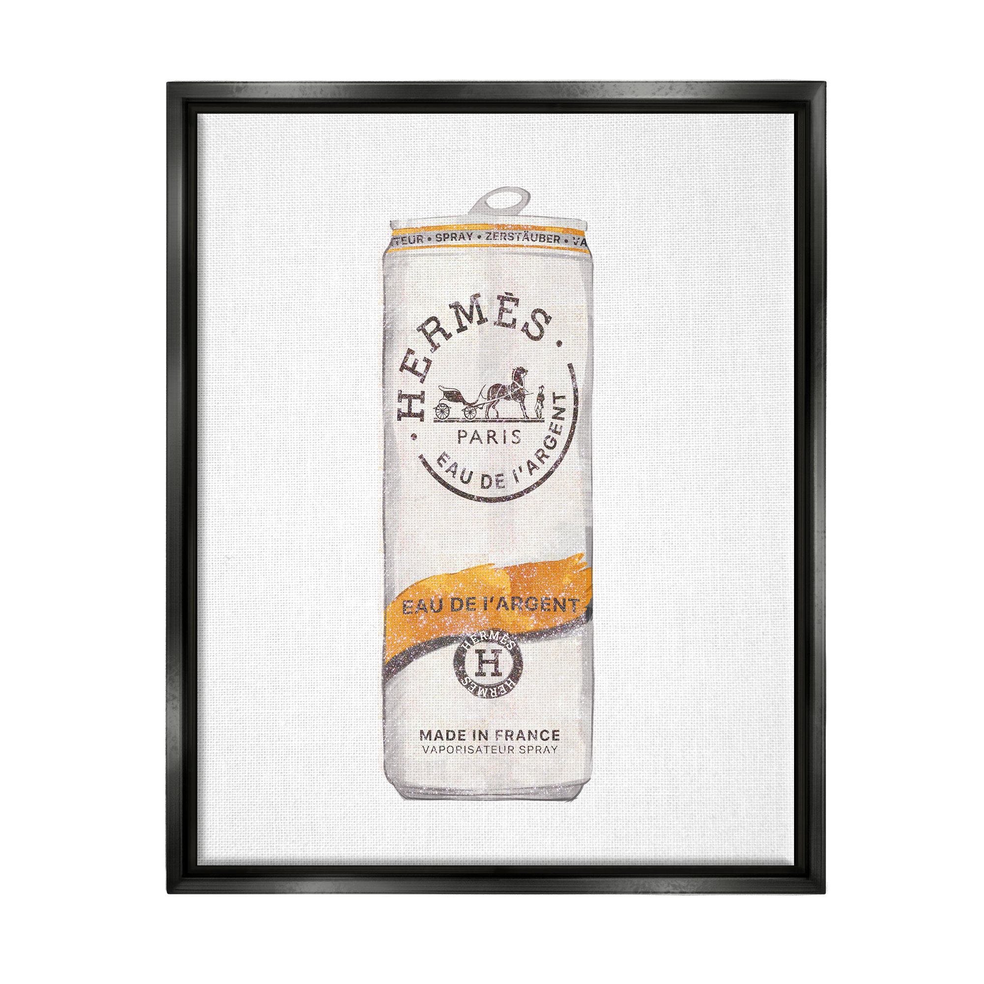 Stupell Industries Fashion Designer Style Glam Beverage Can ...