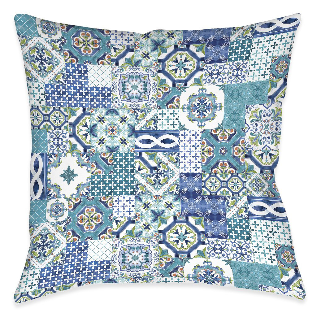 Laural Home Callisto Tiles Indoor Decorative Pillow | Wayfair