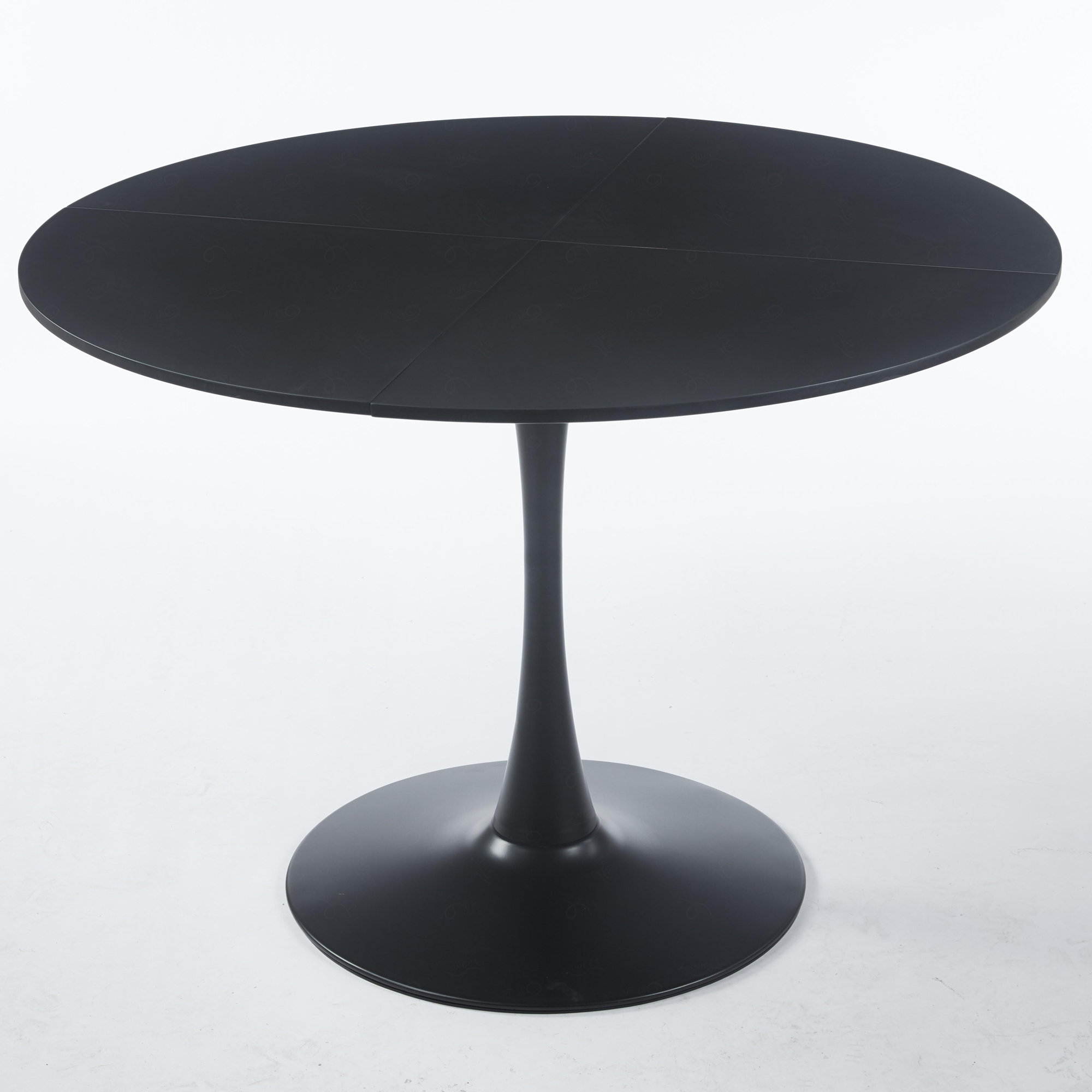 ExAchat 47.2INCH TULIP ROUND DINING TABLE,OFFICE TABLE,COFFEE TABLE ...
