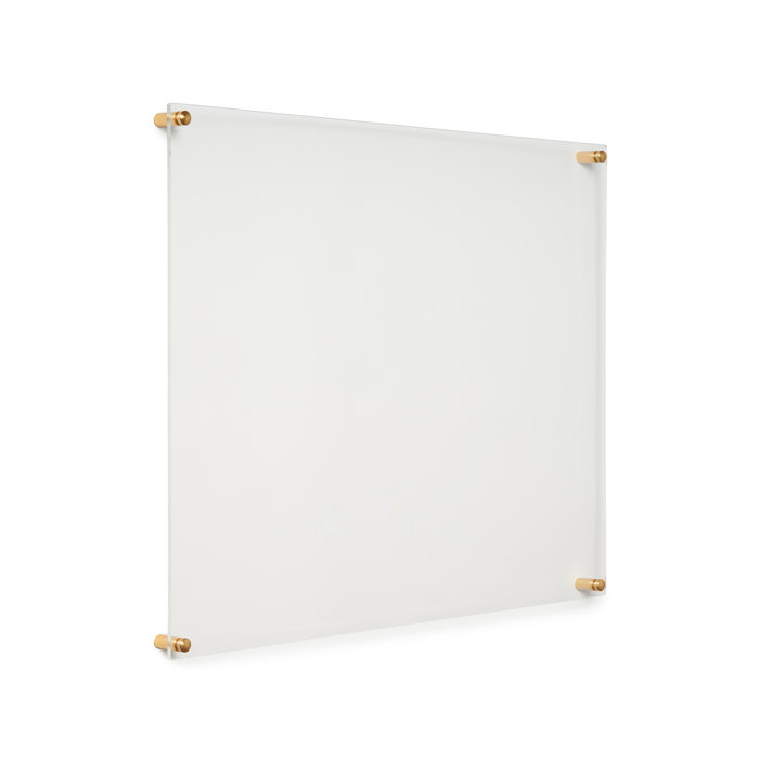 Cool Modern Frames Clear Acrylic Floating Picture Frame & Reviews | Wayfair