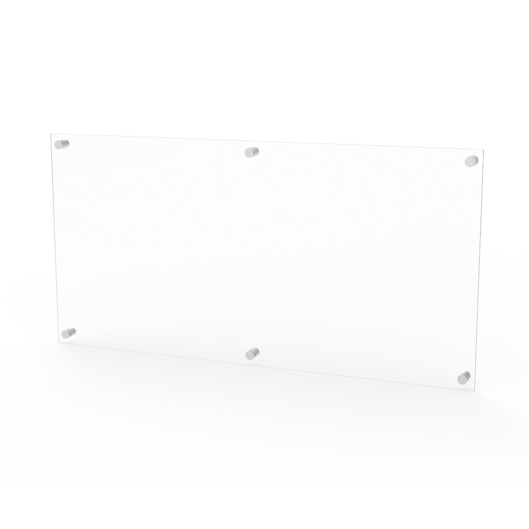 Fixturedisplays® 24X48 Acrylic Sign Blank Corporate Sign Blank Office ...