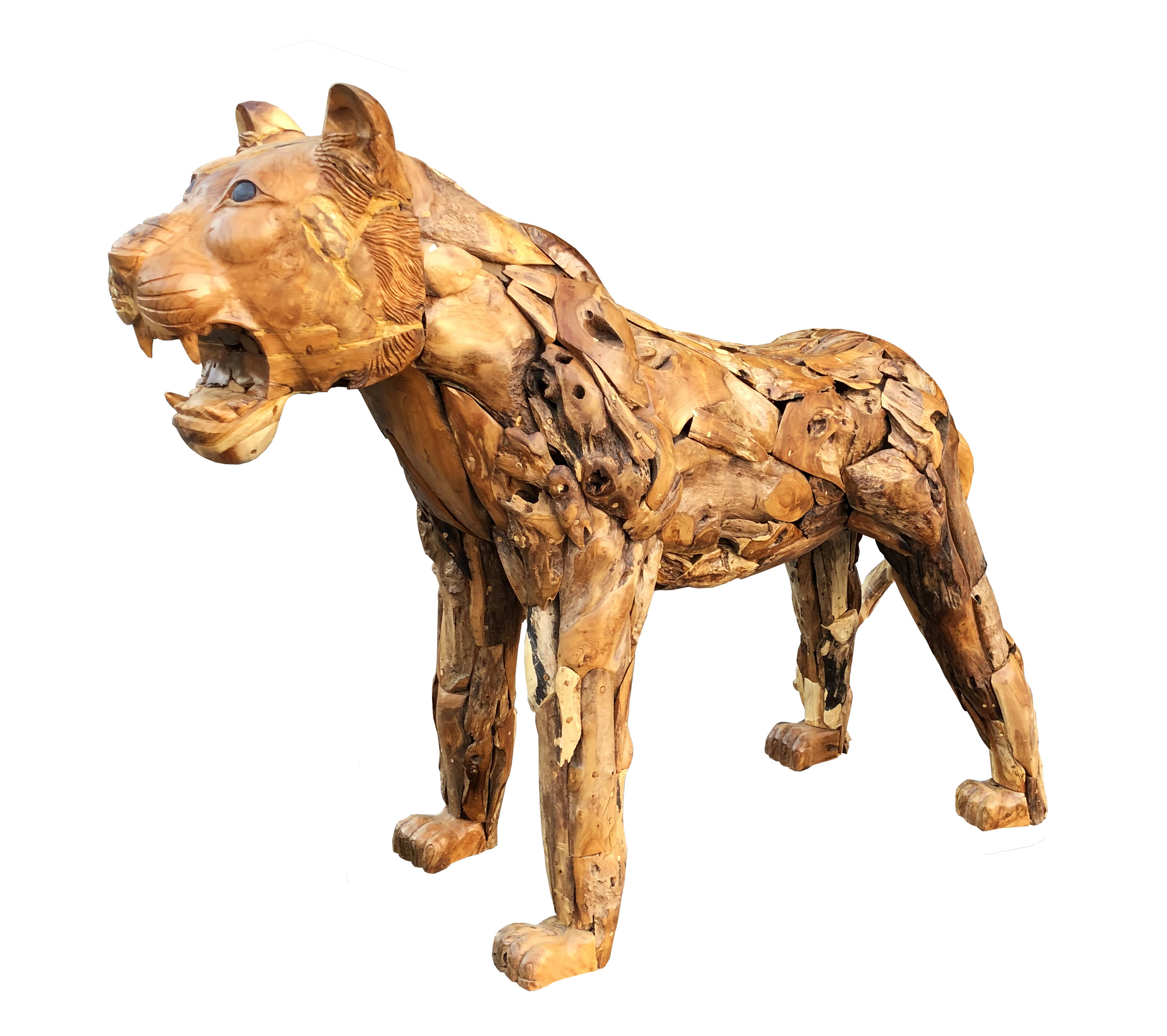 D-Art Collection Tiger Garden Statue | Wayfair