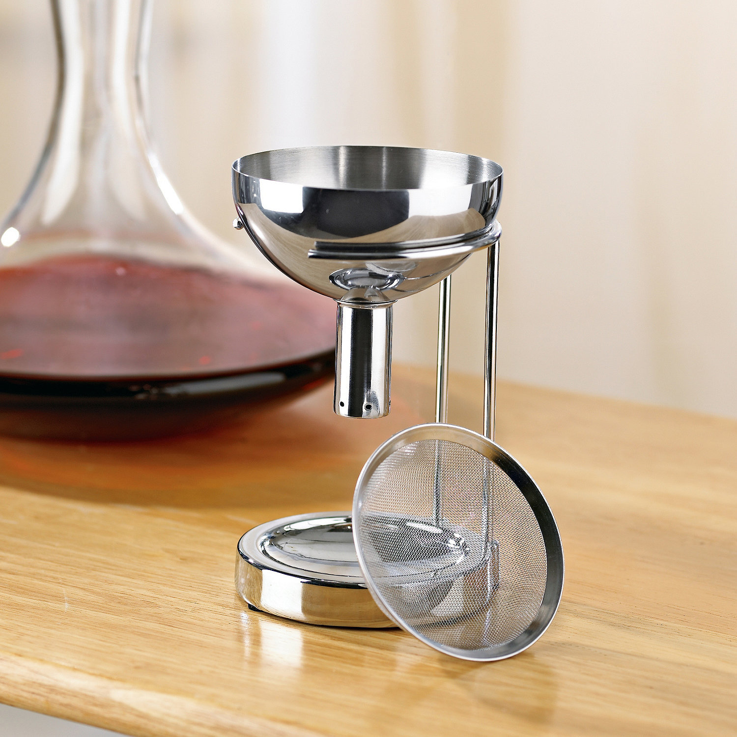 Wine Enthusiast Aerating Funnel and Stand & Reviews | Wayfair