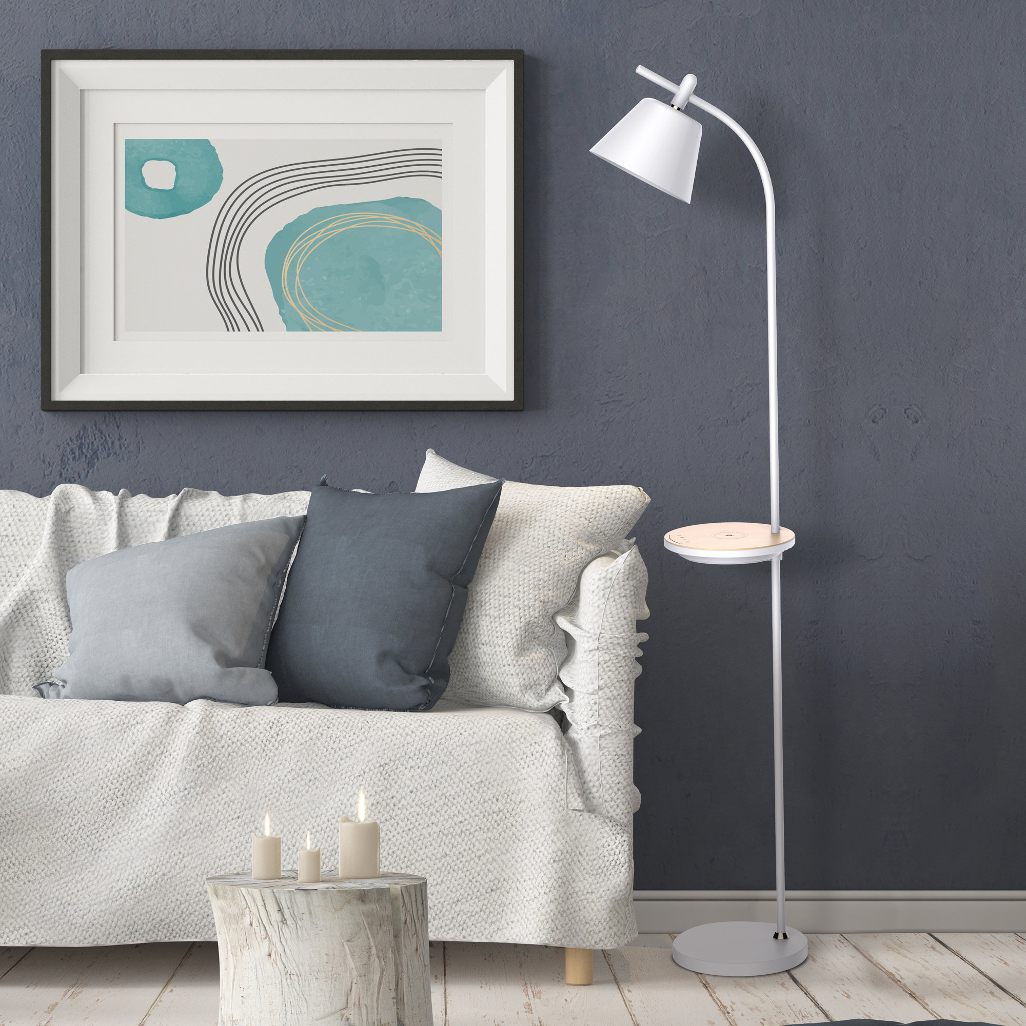 Ebern Designs Ozella 65.7'' LED Traditional | Wayfair