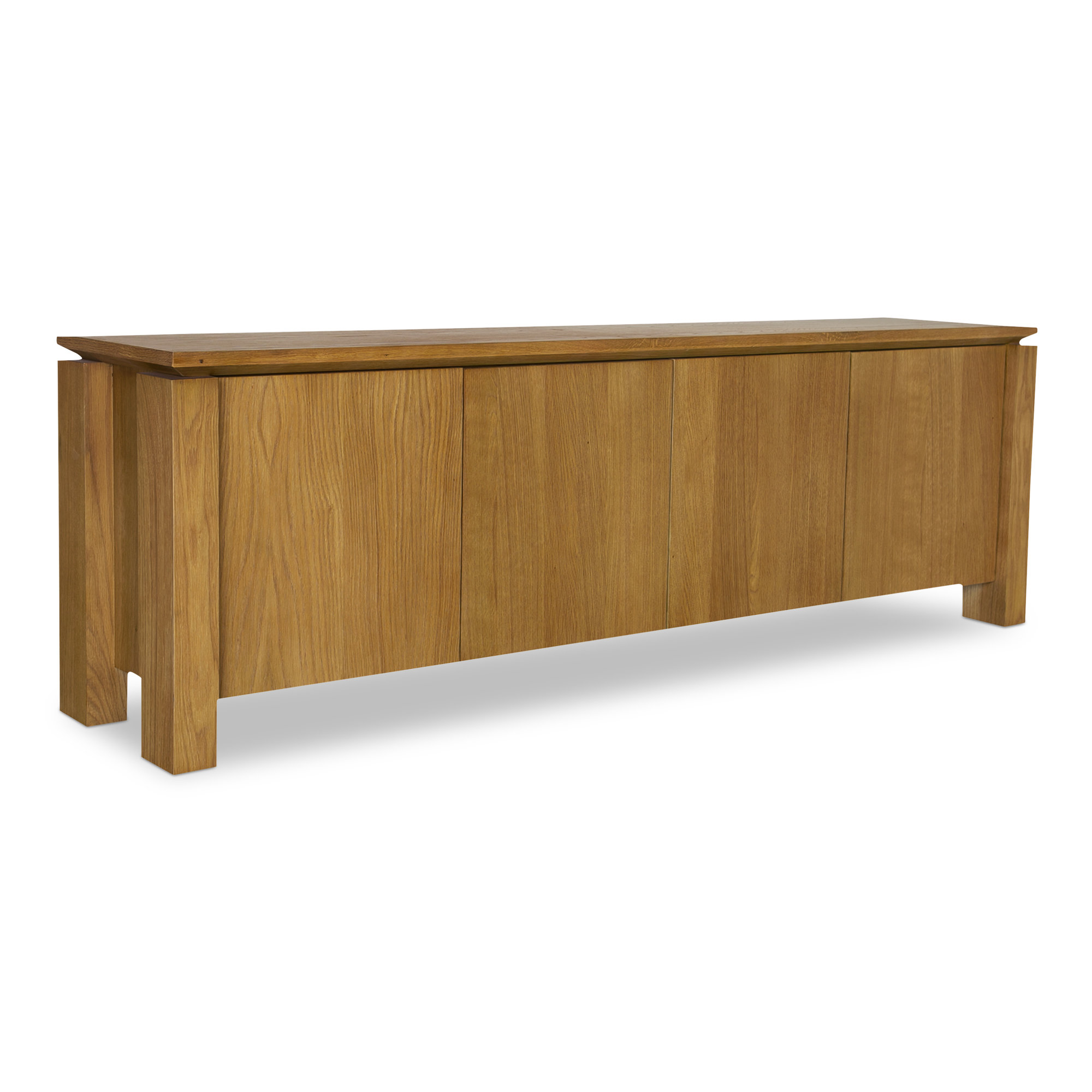Moe's Home Collection Brook Media Unit Country Oak | Perigold
