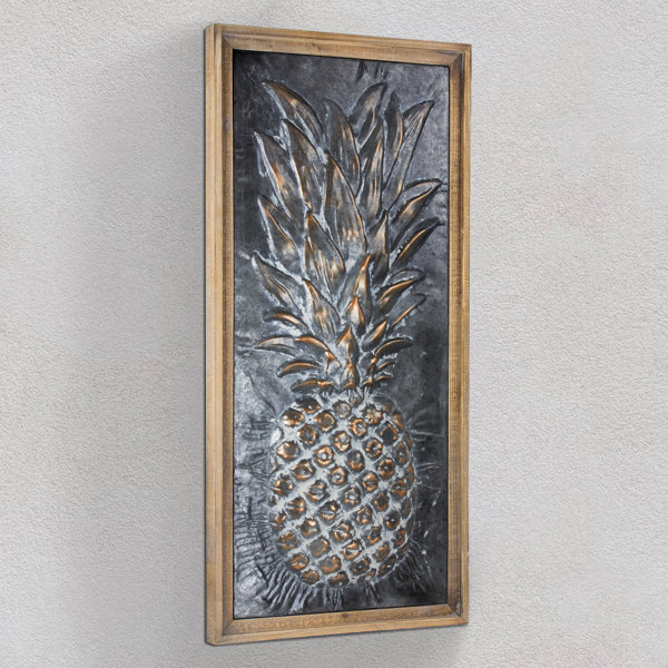 Bay Isle Home™ Metal Pineapple Wall Decor & Reviews | Wayfair