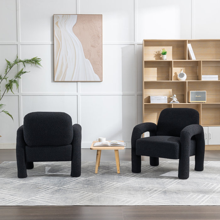 Red Barrel Studio® Amrane Upholstered Armchair & Reviews | Wayfair