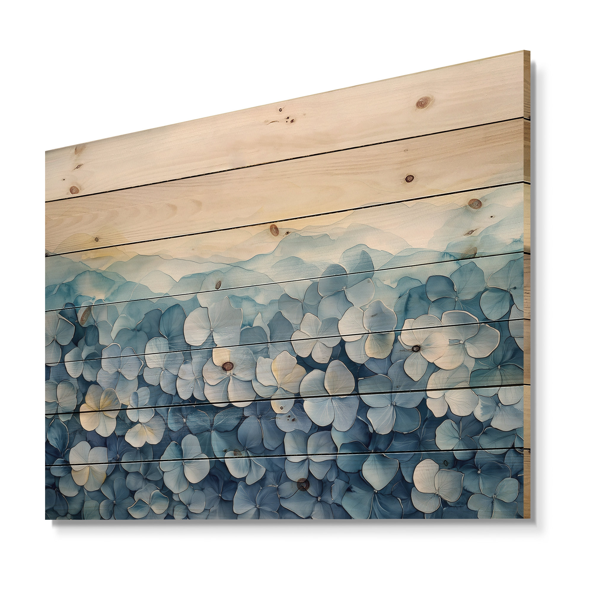 Ophelia & Co. Abstract Hydrangea Horizon Of Simplicity IV - Hydrangea ...