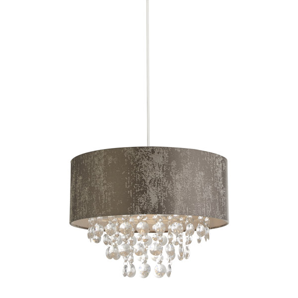 Rosdorf Park Coso 1 - Light Painted Crystal Pendant | Wayfair.co.uk