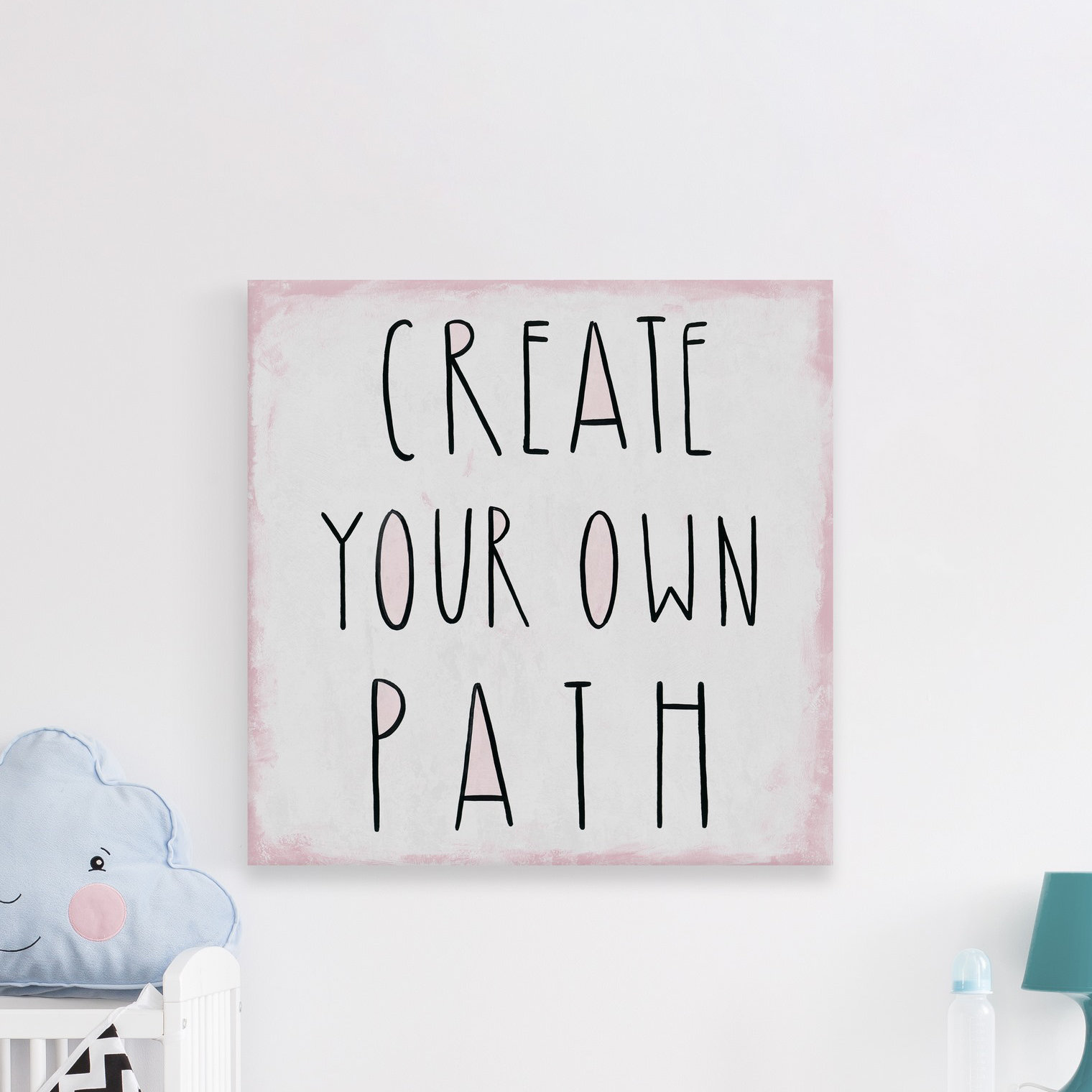 Isabelle & Max™ Chausse Create Your Own Path IV Print on Wrapped Canvas ...