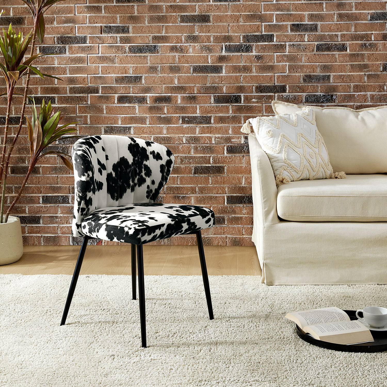 Hashtag Home Admer 18.7" W Tufted Back Side Chair & Reviews - Wayfair ...