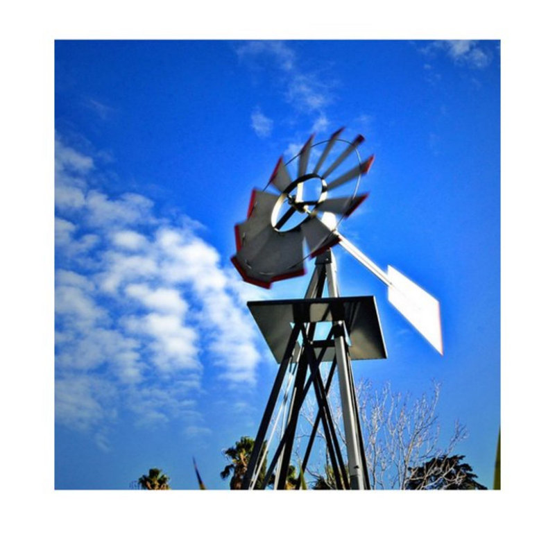 Sol 72 Outdoor™ Keyla Weather Resistant Metal Nautical & Beach Windmill ...