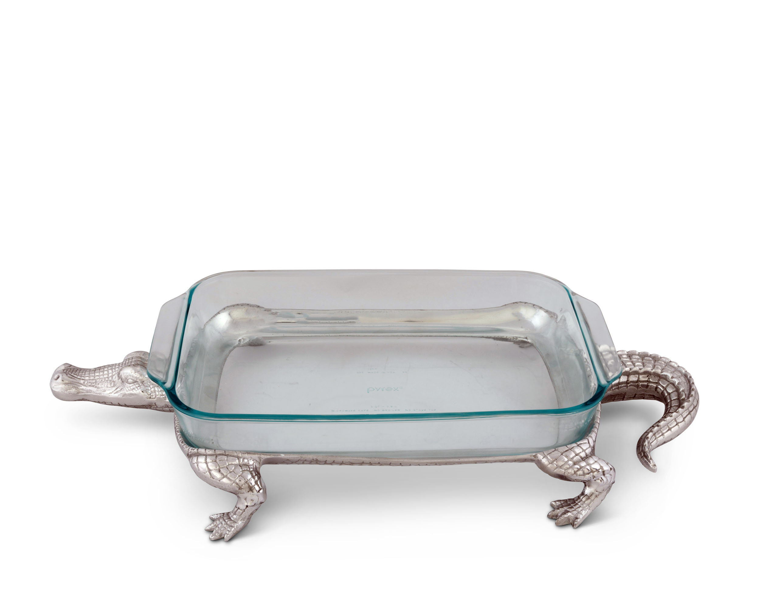 Arthur Court Designs Alligator Rectangular Pyrex Holder | Wayfair