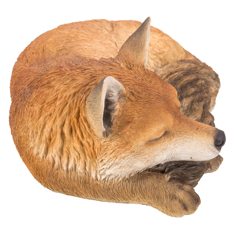 Hi-Line Gift Ltd. Fox Sleeping Statue & Reviews | Wayfair
