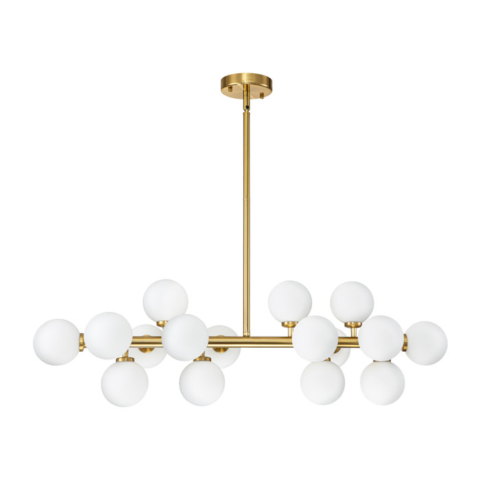Wade Logan® Broghan 16 - Light Kitchen Island Pendant & Reviews | Wayfair