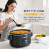 Green4ever 8.5 Quart Programmable Slow Cooker With Locking Lid | Wayfair