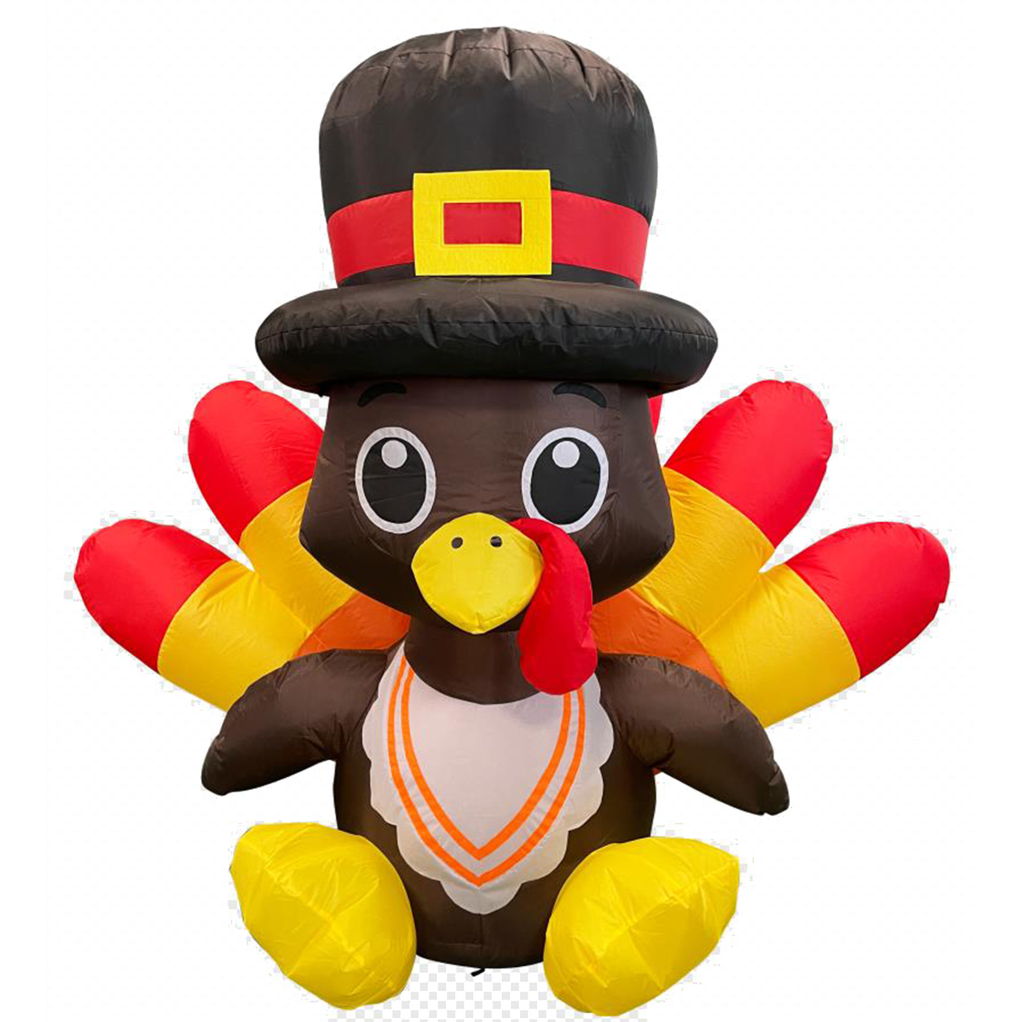 Ophelia & Co. Thanksgiving Inflatables 5.4 Ft Long Blow Up Turkey ...