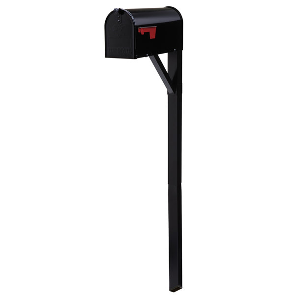 Architectural Mailboxes Steel Drive-In Mailbox Post & Reviews | Wayfair