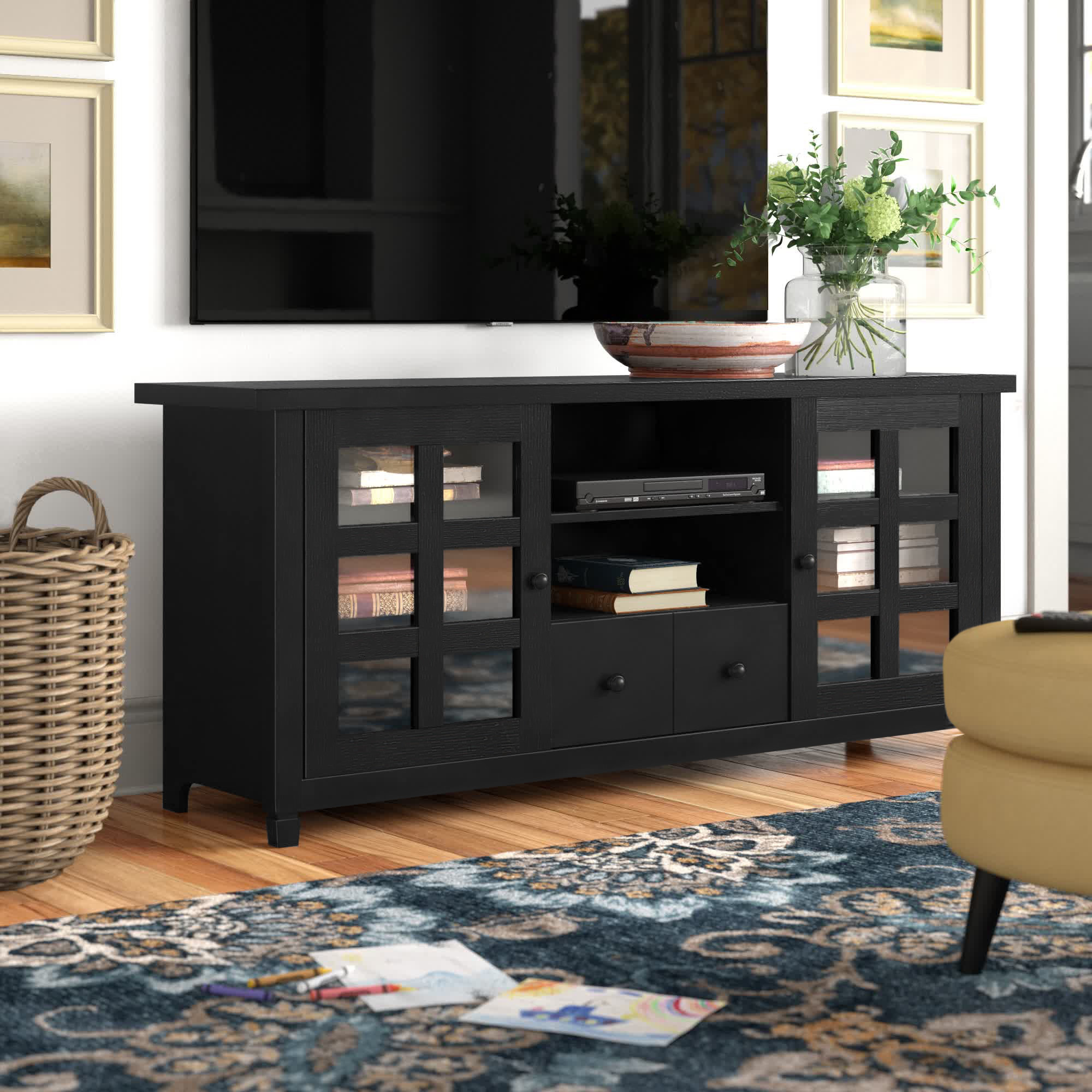 Red Barrel Studio® Riley TV Stand for TVs up to 65" & Reviews | Wayfair