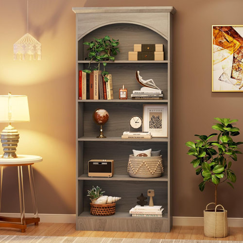 Latitude Run® 70.9'' Tall Bookcase | Wayfair