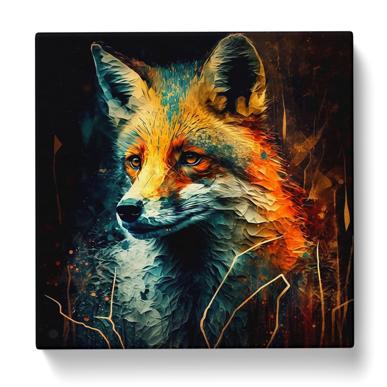 Alpen Home Fox Expressionism - No Frame Print | Wayfair.co.uk