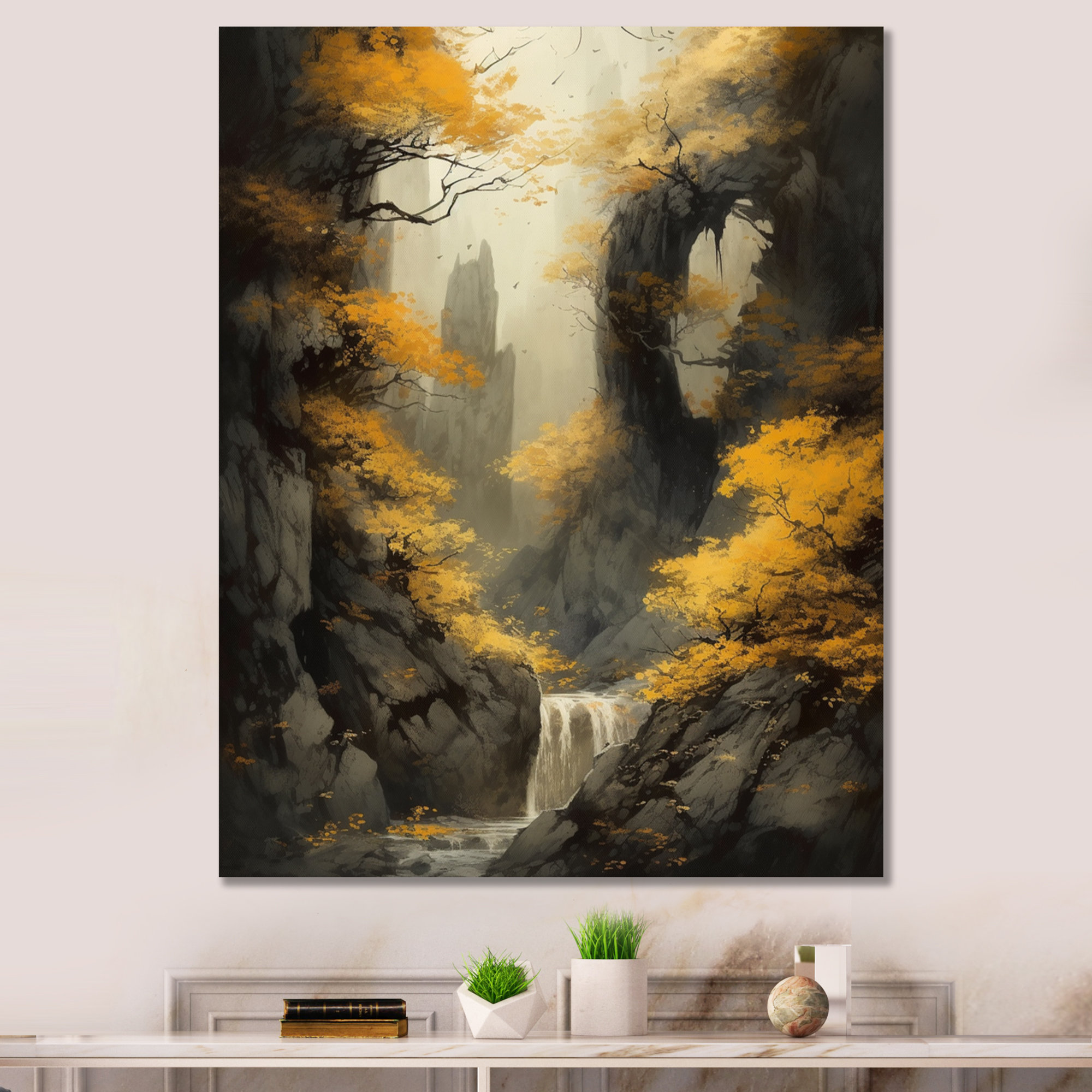 Millwood Pines Sanuary Yellow Japanese Maple Tree I On Canvas Print ...