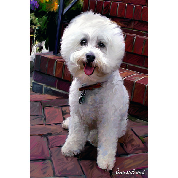 Ebern Designs Glam Dog by Robert McClintock - Wrapped Canvas Art Prints ...