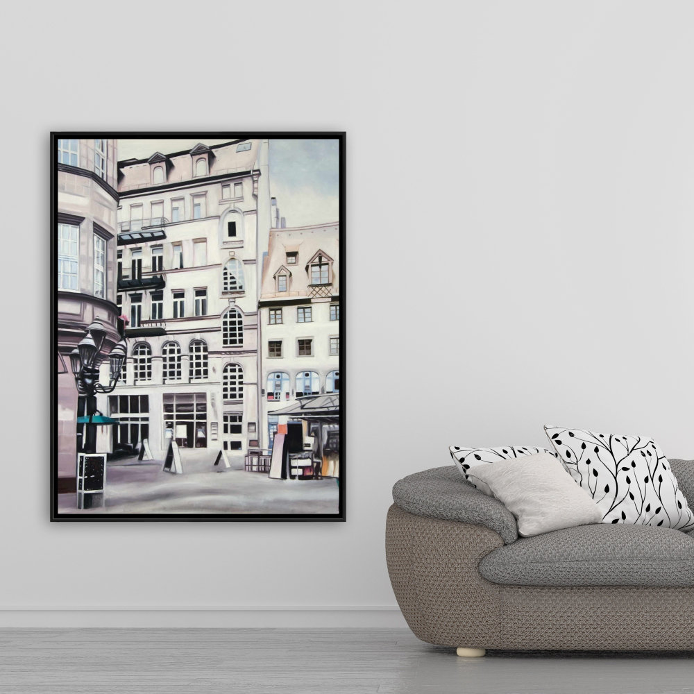Begin Edition International Inc. " Street Scene In Germany " on Canvas ...